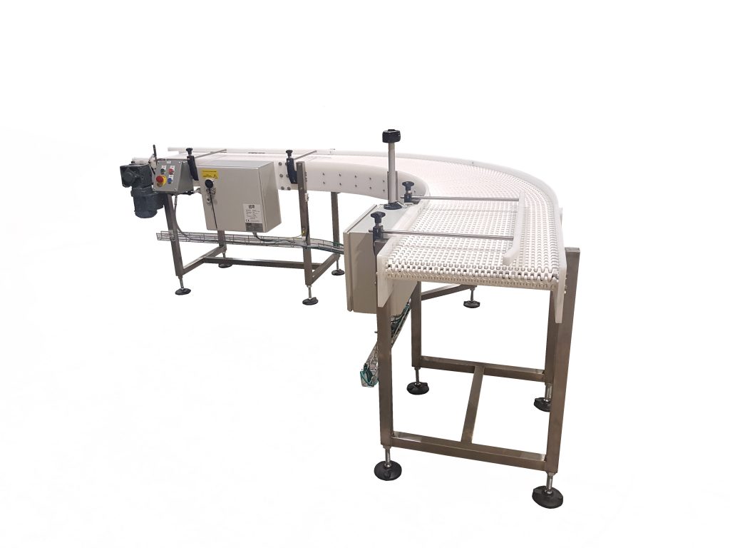Radius Conveyors | Carousel & Swan Neck | UPM Conveyors