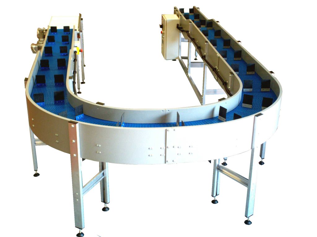 Radius Conveyors | Carousel & Swan Neck | UPM Conveyors